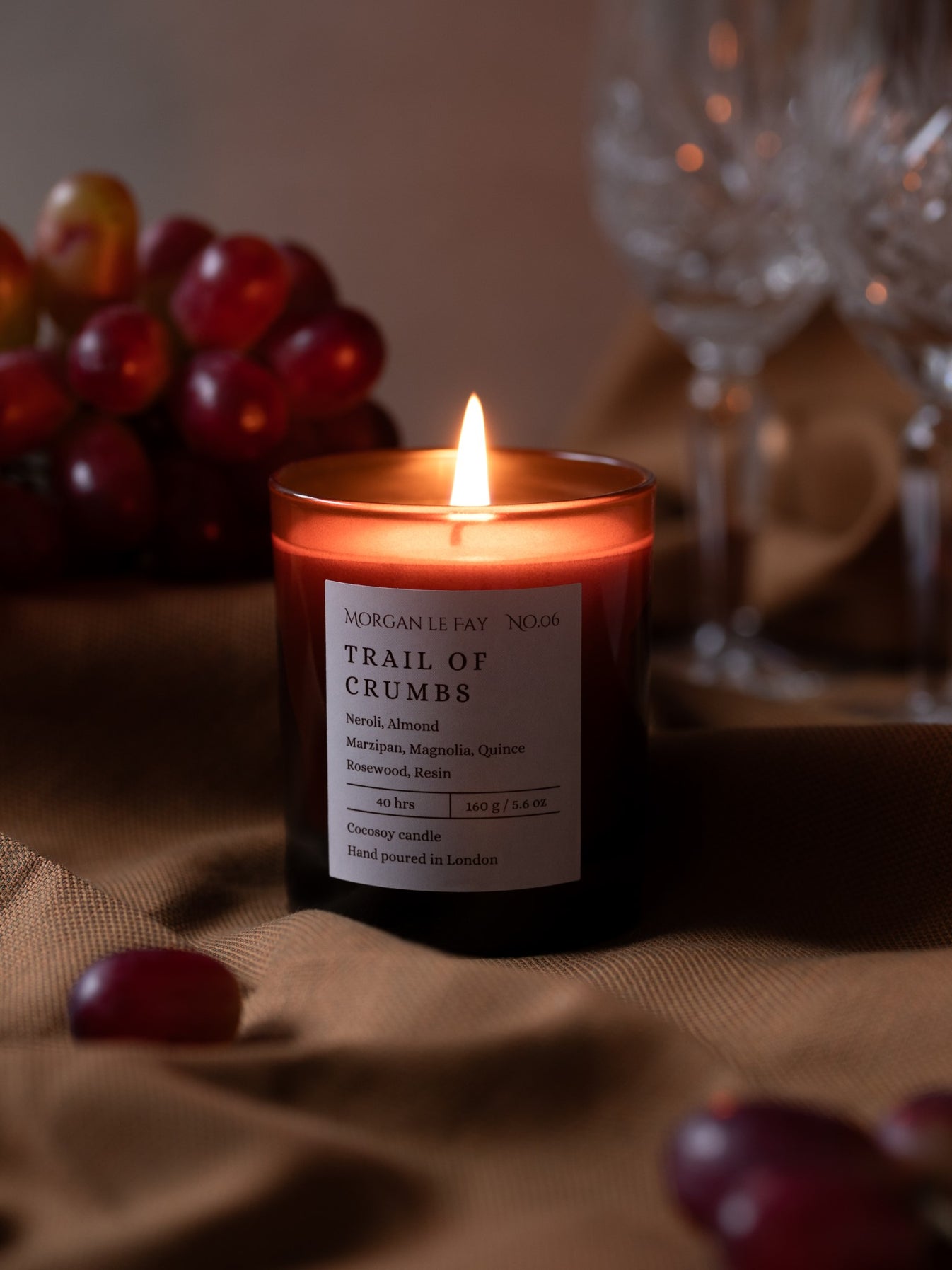 Trail of Crumbs - Classic Candle – Morgan le Fay